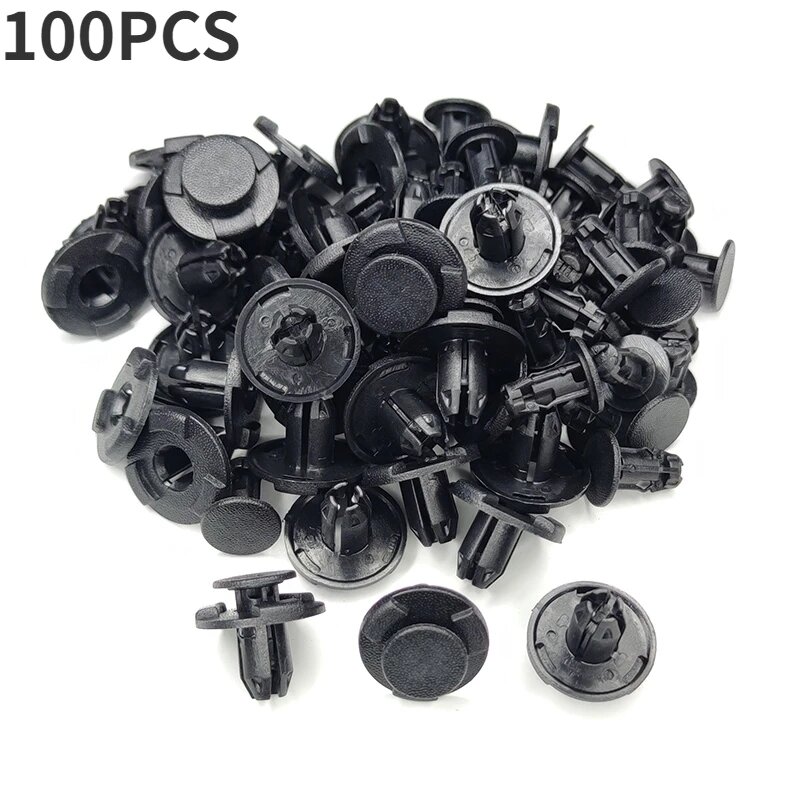 100 шт, совместимый с Nissan Mazda, капот, бампер, крыло, воздушный дефлектор, решетка радиатора, брызговик, зажим 0155305323 L33X13209