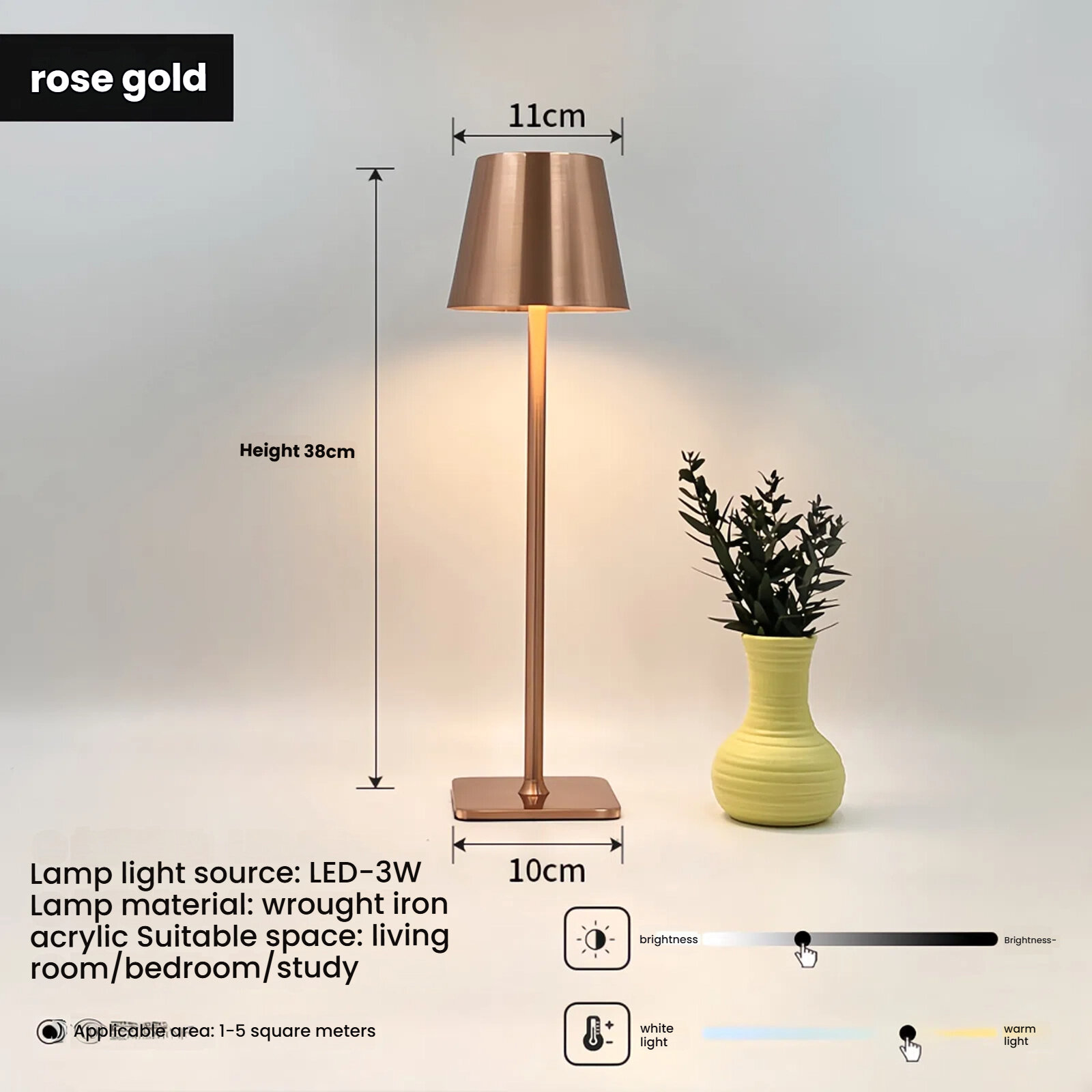 Настольный ночник, в форме хайболла, для спальни, офиса, каминной зоны, стильный акцент, ночное освещение