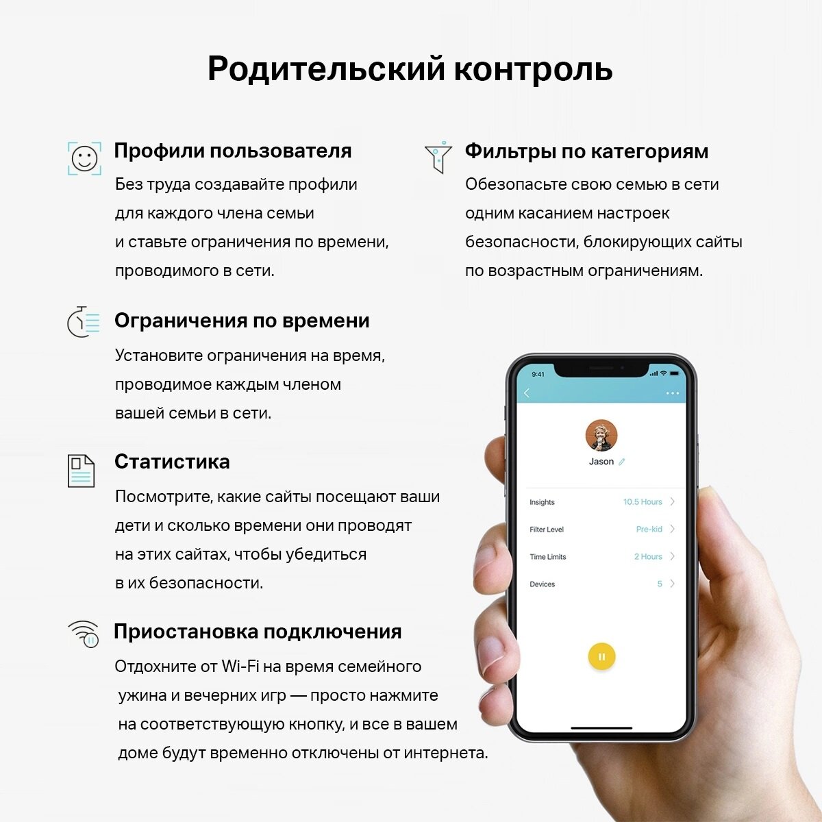 Бесшовный Mesh роутер Tp-Link Deco S7 (3-Pack)