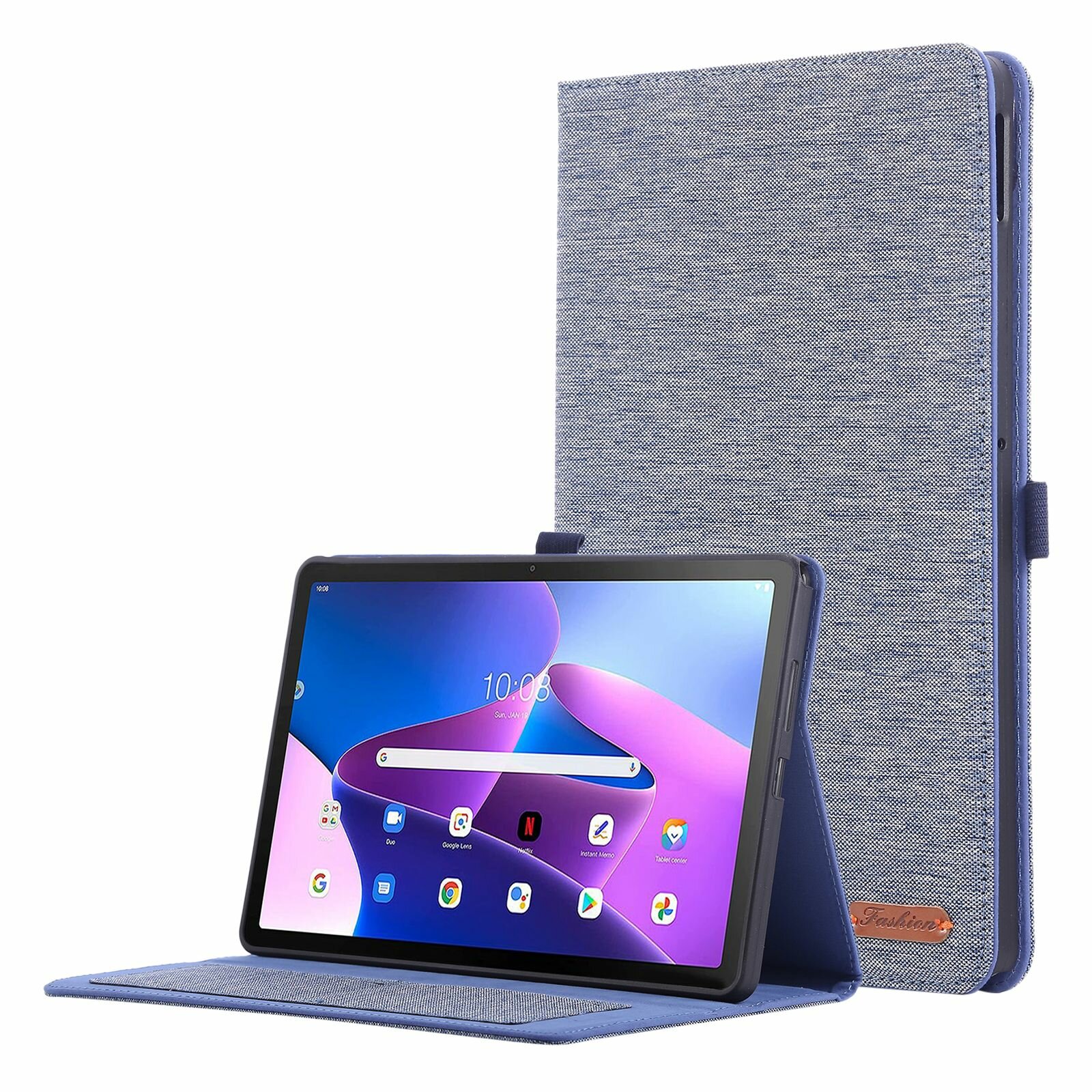 Чехол на планшет Lenovo Tab 10.1 2025/ K10 2 Gen/ K10C 2025 года, 10.1 дюйма, синий