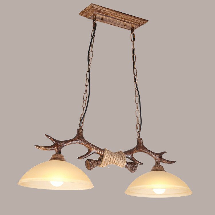 Люстры в форме оленьих рогов, люстры для ресторанов, люстры в скандинавском стиле