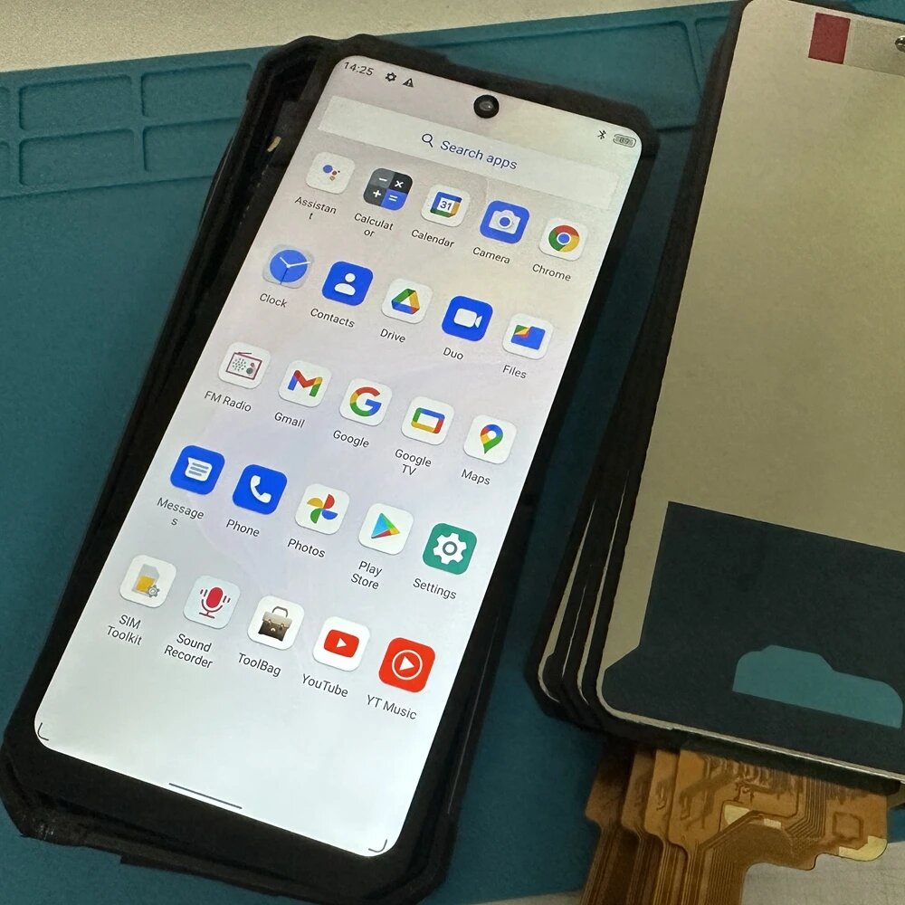 Для Oukitel WP17 ЖК-дисплей + дигитайзер сенсорного экрана Oukitel WP17 Детали ЖК-сенсора дисплея