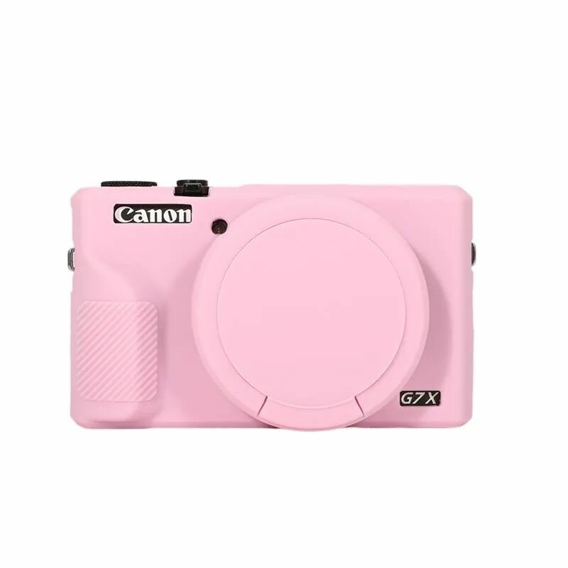 Защитный силиконовый чехол для фотоаппарата Canon Powershot G7X Mark III G7XIII G7XM3 G7X3 ультра-тонкая полимерная из мягкого качественного силикона