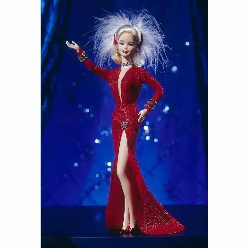 Кукла Barbie as Marilyn in the Red Dress from Gentlemen Prefer Blondes (Барби в Образе Мэрилин Монро в Красном Платье)