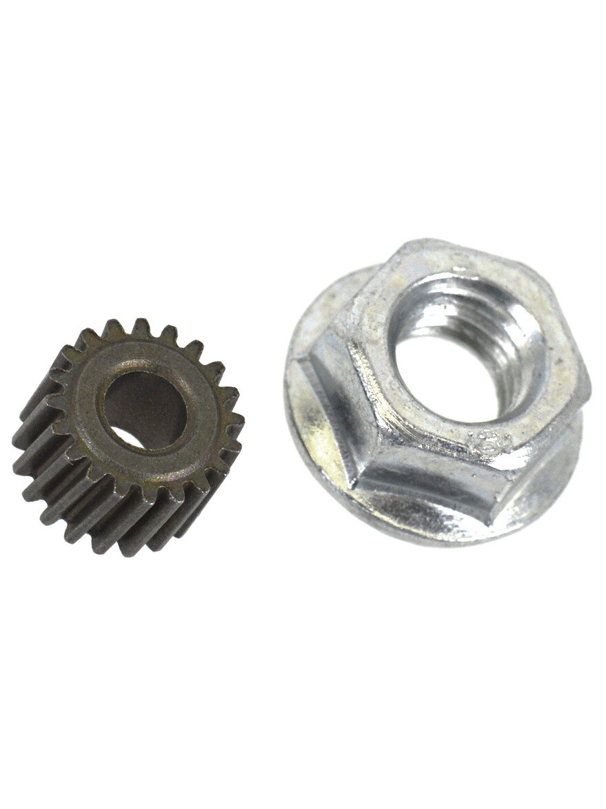 Шестерня + гайка, комплект для электропилы Partner Formula 60e
