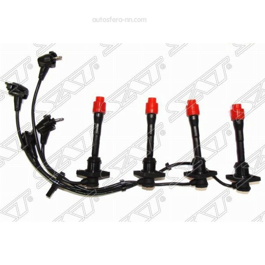 SAT ST9091922381 Провода высоковольтные TOYOTA 4A/7A-FE 96- (квадрат. резин.)