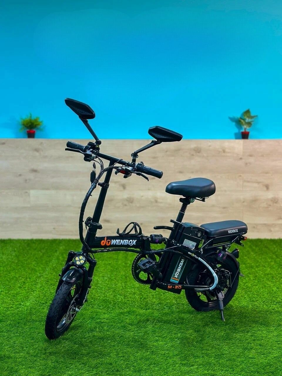 Электровелосипед Wenbox Mini 14-2D 240W, 48V/15AH