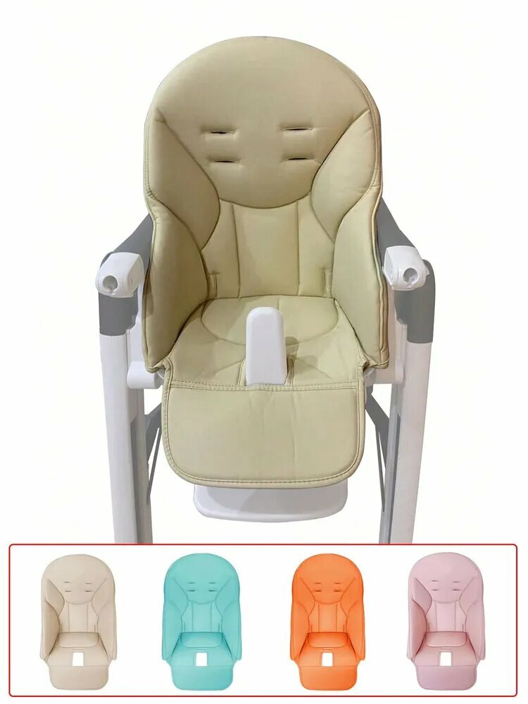 Peg Perego Siesta Prima Pappa Zero3/Milky Beige Экологический кожаный чехол