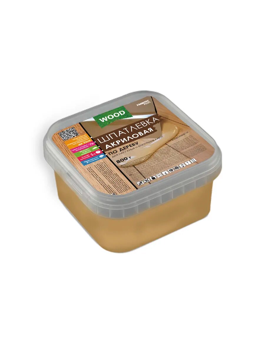 Шпатлевка по дереву 0,8 кг орех