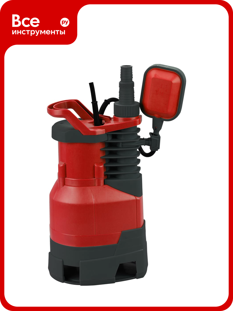 Насос дренажный ROMMER PROFI H-8 м, Q-13.5 м3/ч, кабель 10 м RDP-0005-100750 RG00931C8N2CIG