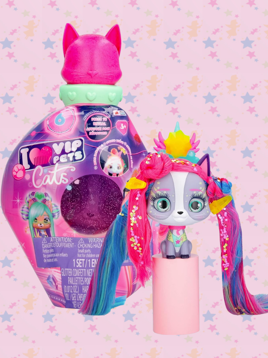 Фигурка Игрушка VIP Pets CATS Модные котята Mistery IMC TOYS