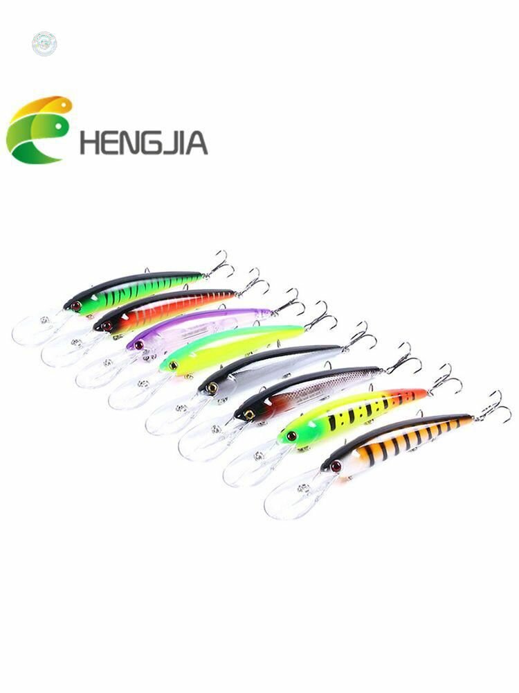 Троллинговые воблеры Кононенич Бандит 12 см 19.5 гр набор 8 штук для ловли хищника с шумовой камерой