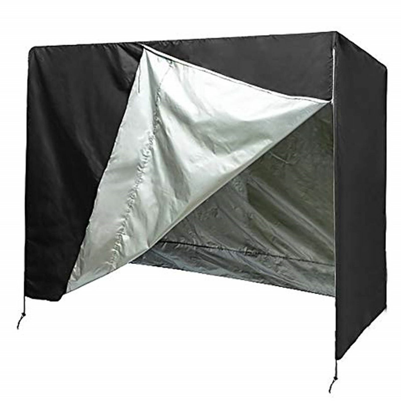 Садовое подвесное кресло, качалка, защитный чехол, две молнии, водонепроницаемая