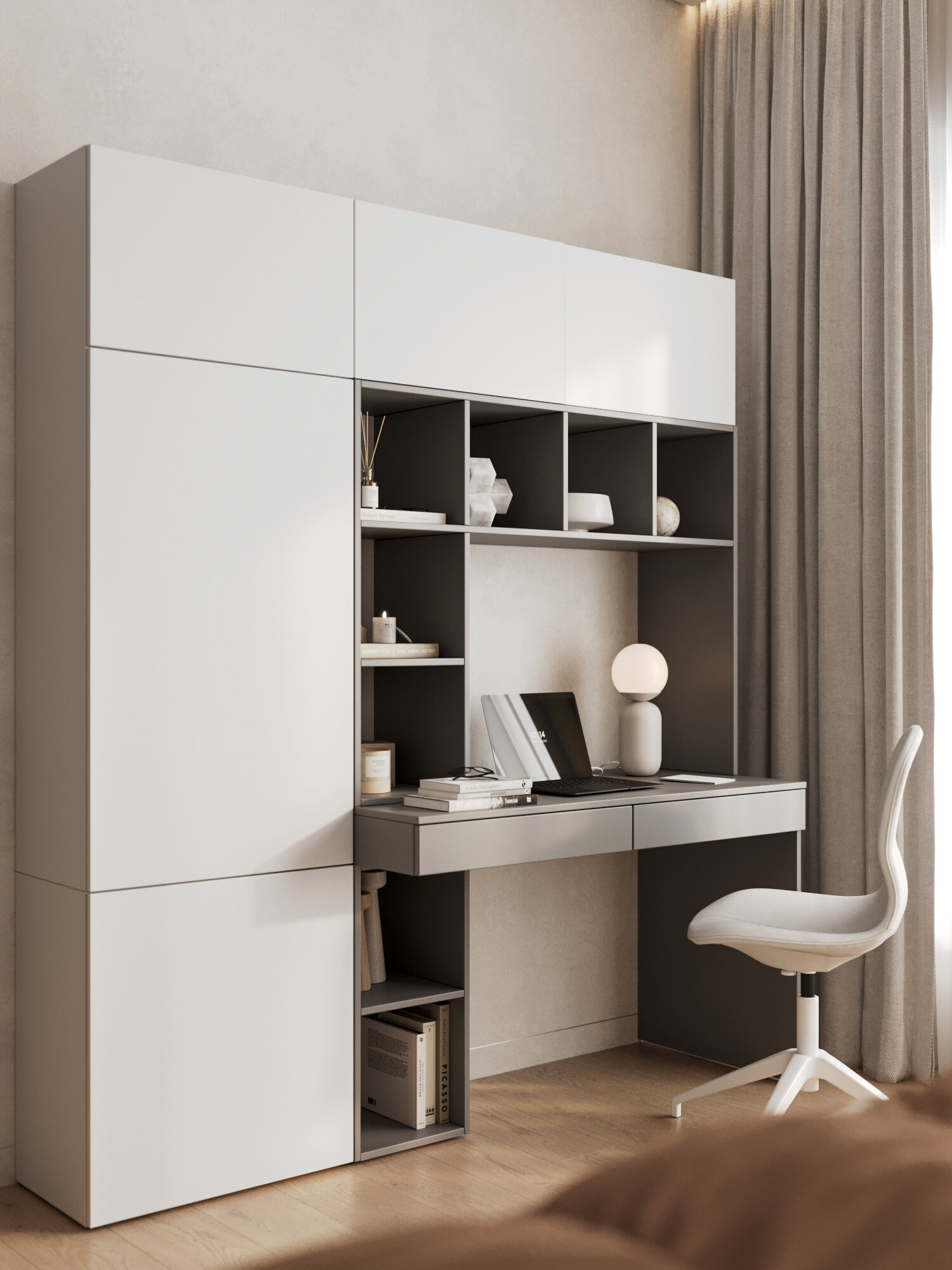 Стол стеллаж 05