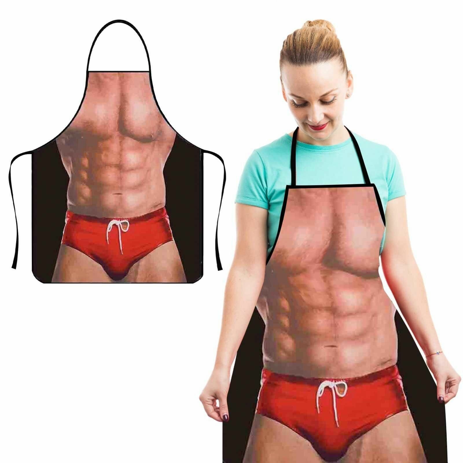 Стильный смешной фартук без рукавов для кухни водонепроницаемый, унисекс