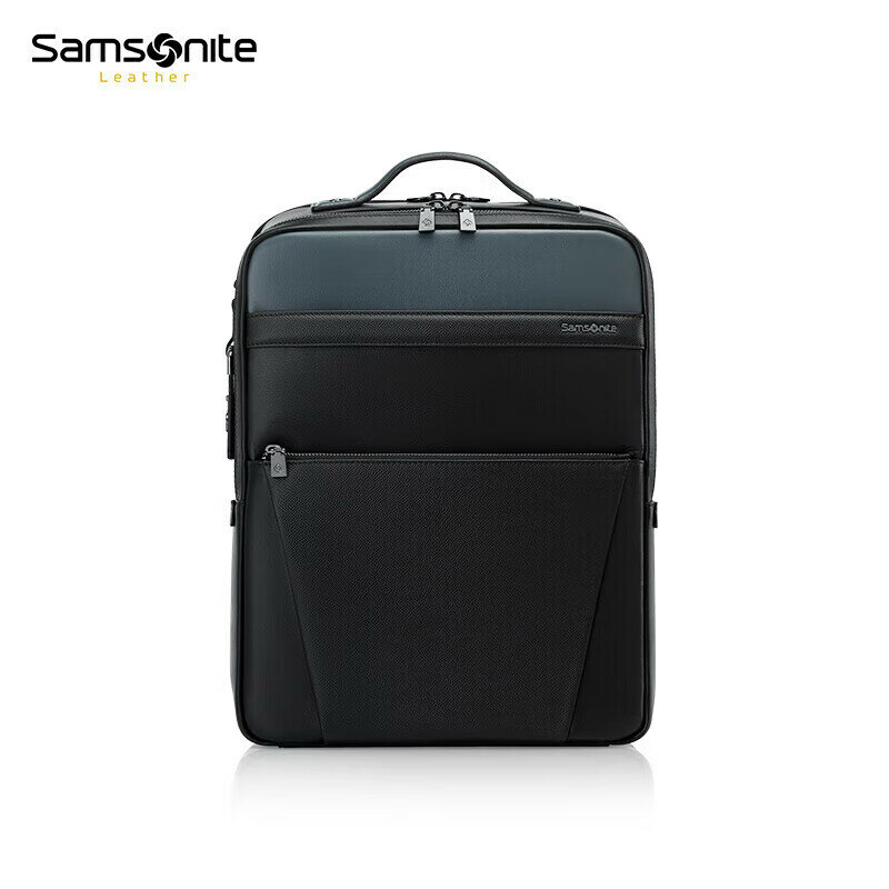 Рюкзак Samsonite, Backpack 14-Inch Large Capacity Business Backpack Cowhide La, большая вместимость, городской, деловой, для мужчин