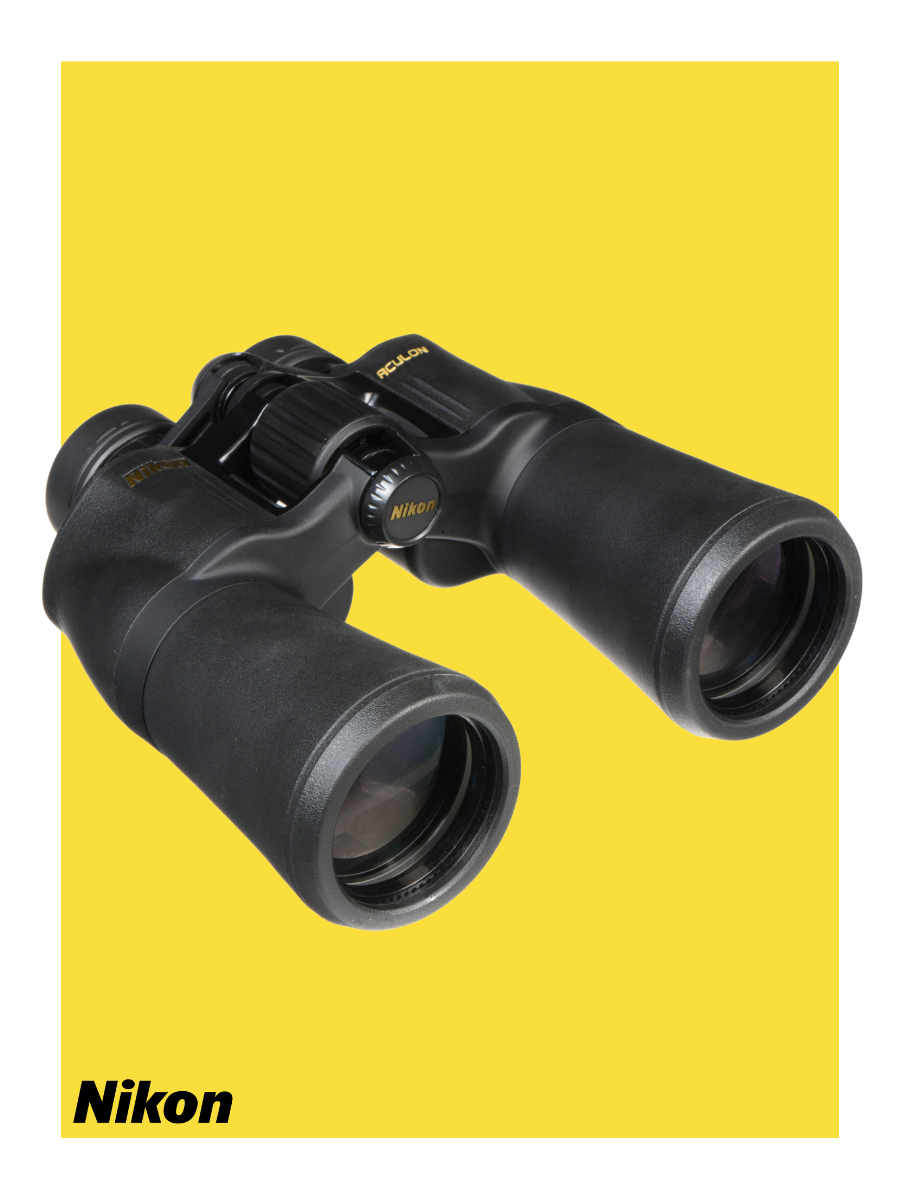 Бинокль Nikon Aculon A211 12x50 черный