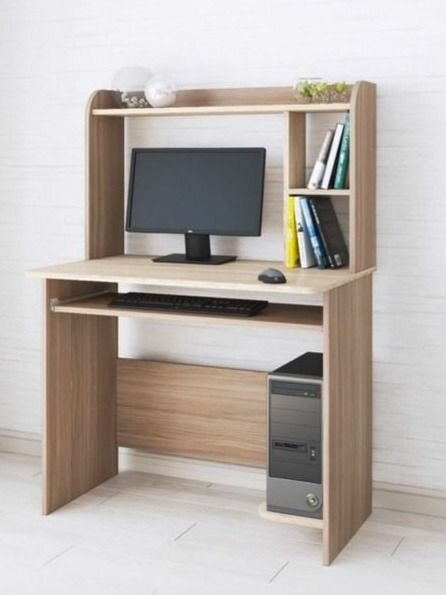 Компьютерный стол Грета-2 от Тэкс1300*900*600 ясень шимо/дуб сонома