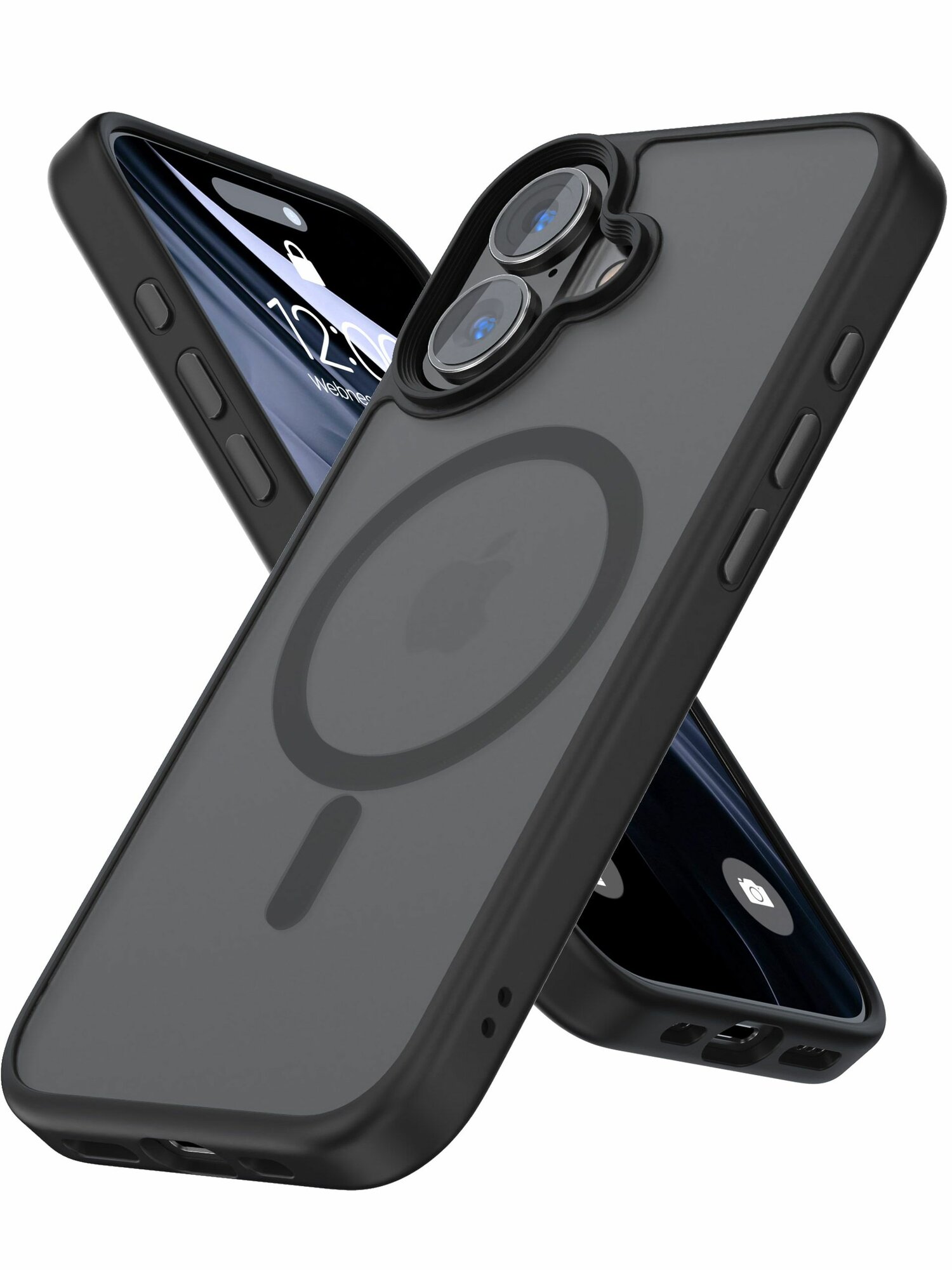 ZAZPOL Чехол для iPhone 17 / айфон 17 магнитный, совместимый с магсейф, противоударный