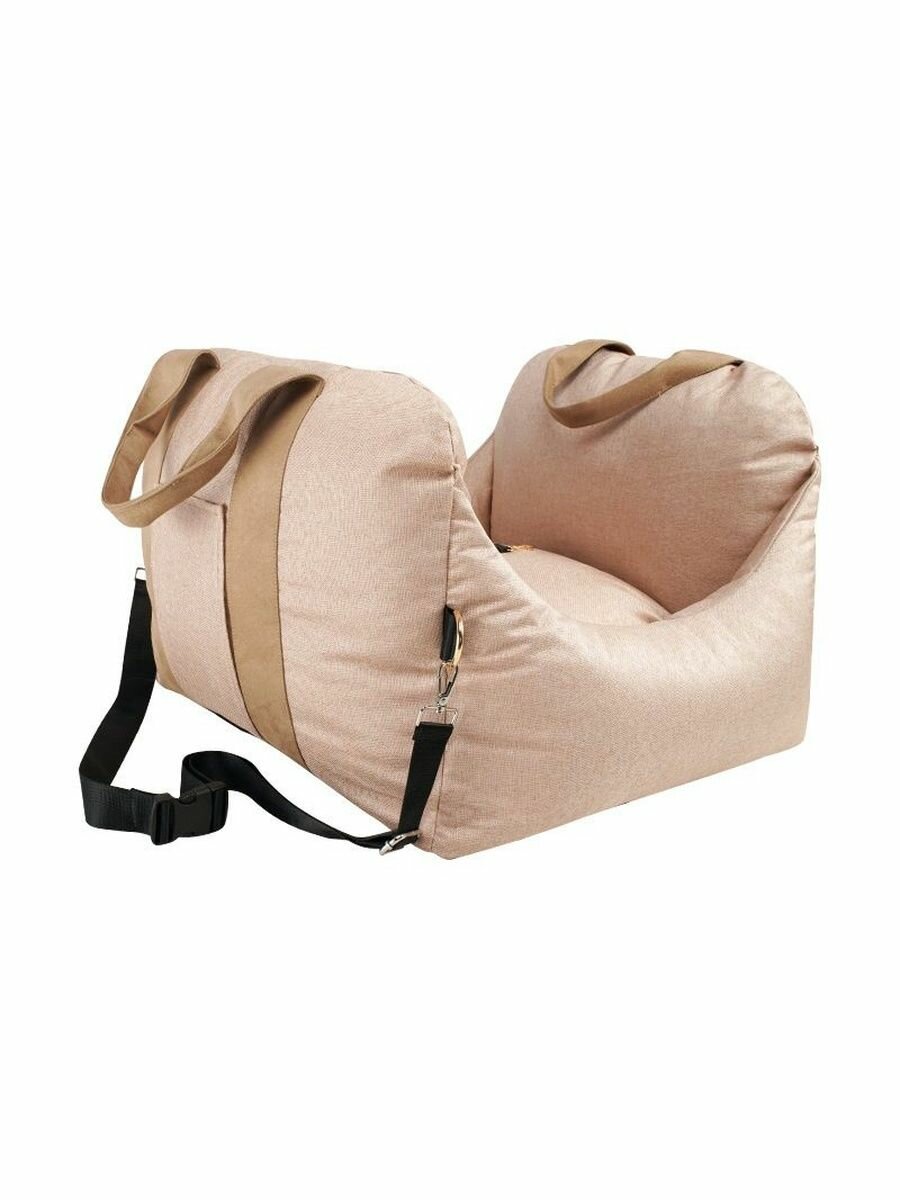 Автокресло для собак в машину, автогамак для животных, перевозка для собак до 10 кг, лежанка, лежак в машину