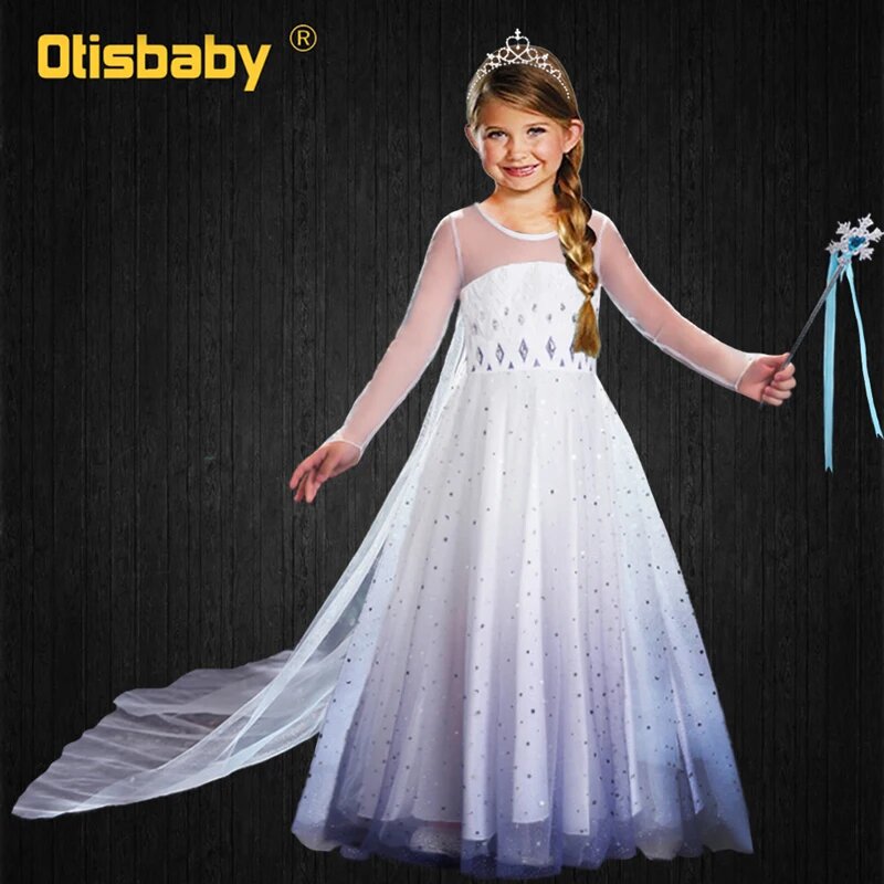 Платье принцессы Эльзы Otisbaby для девочек 120, A