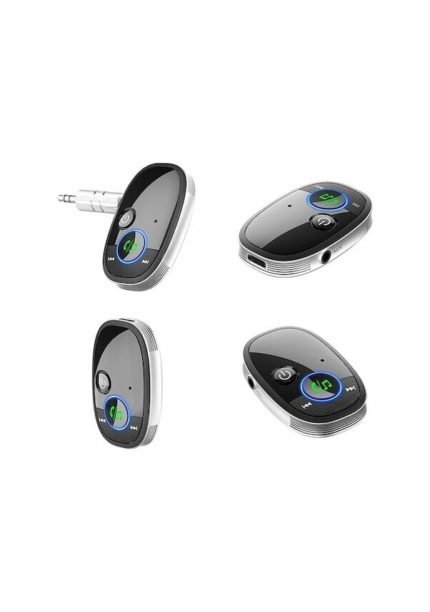 Автомобильный Bluetooth-ресивер, музыкальный плеер, беспроводной аудиоконвертер, черный