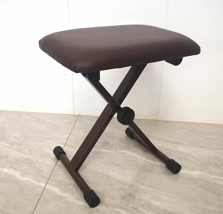 DEKGT JA-501 - Банкетка для пианино или рояля металлическая, три ступени регулировки высоты