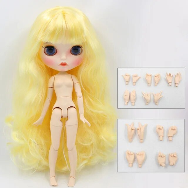 Шарнирная кукла DBS 30 см, naked doll k