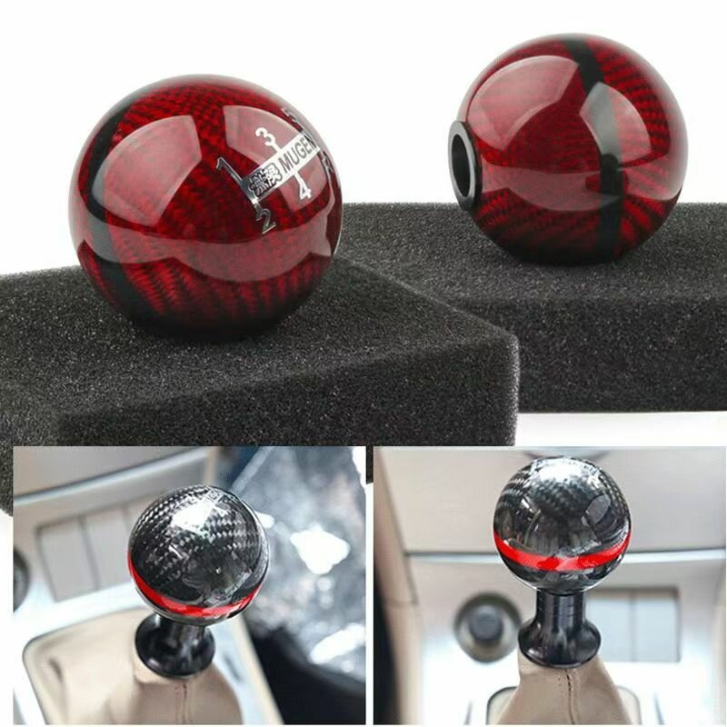 Ручка КПП из углеродного волокна | Стильная рукоятка для коробки передач | Прочный и легкий матери