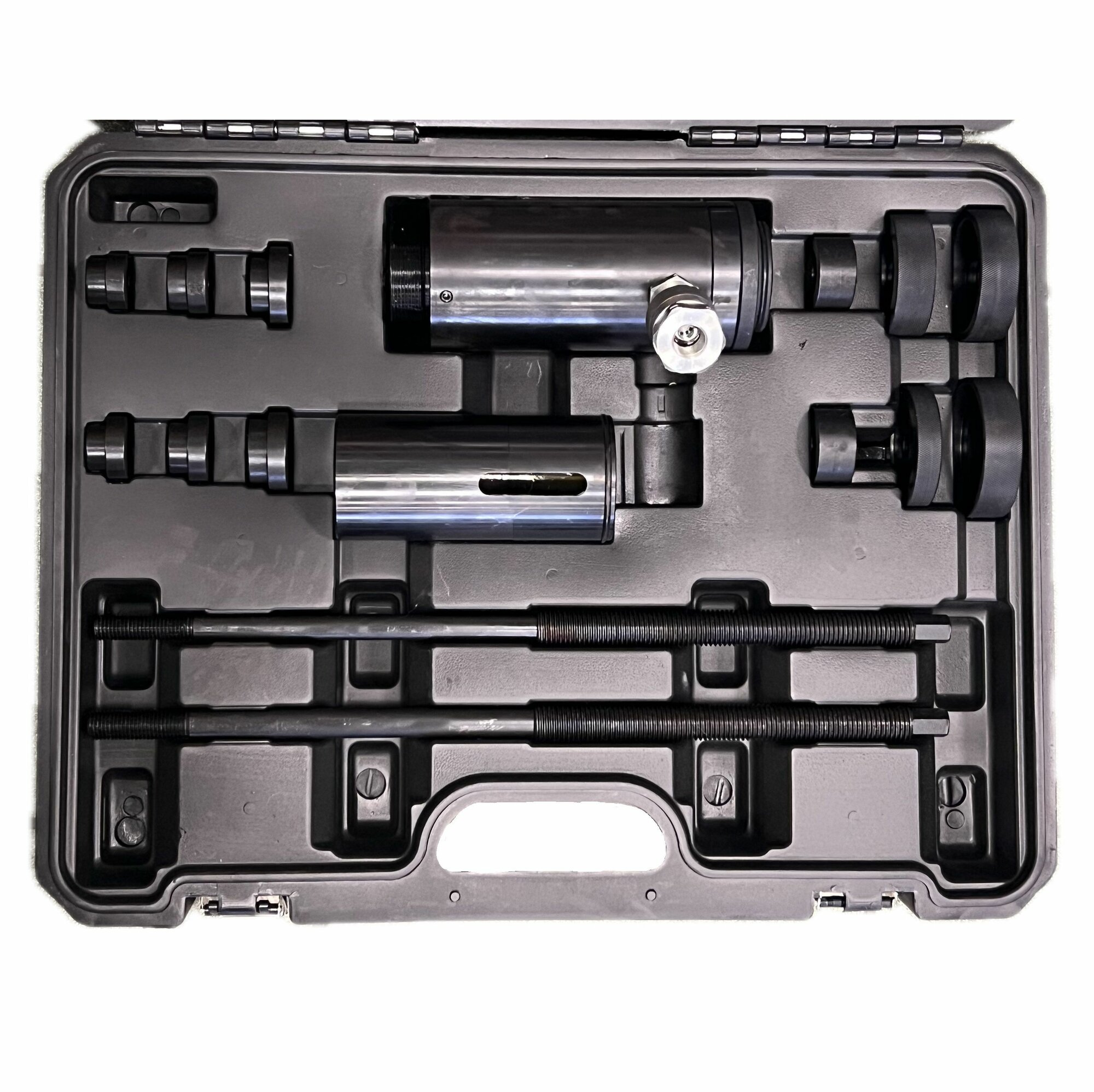 Набор съемников сайлентблоков гидравлический 10 т. 2100