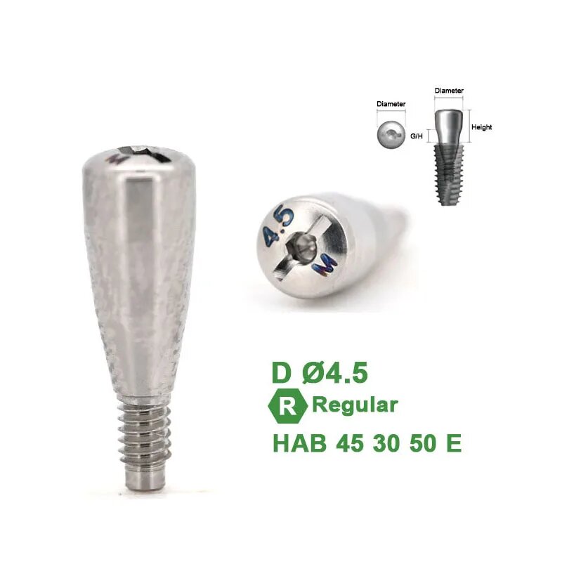 Переносной стержень JIN GUANG для Dentium HAB 45 30 50 E