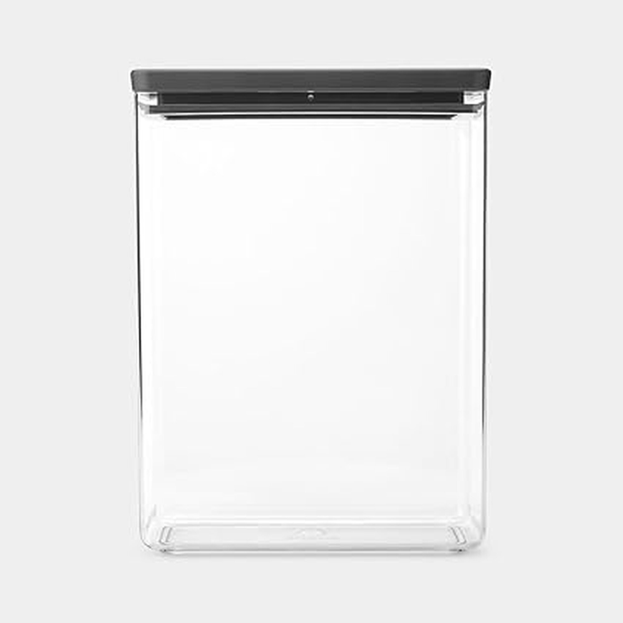 Контейнер для хранения продуктов, Brabantia, 22x11,2x29,6 см 5,4 л, Dark Grey (тёмно-серый) , 229985