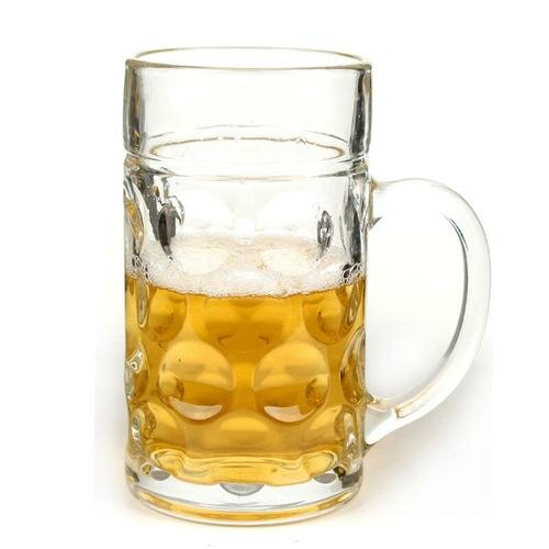 Стеклянный стакан Kawaii, супер - 550 мл ручки, кружка для сырого пива, кружка для пива, кружка для фестиваля пива, кружка для героев.