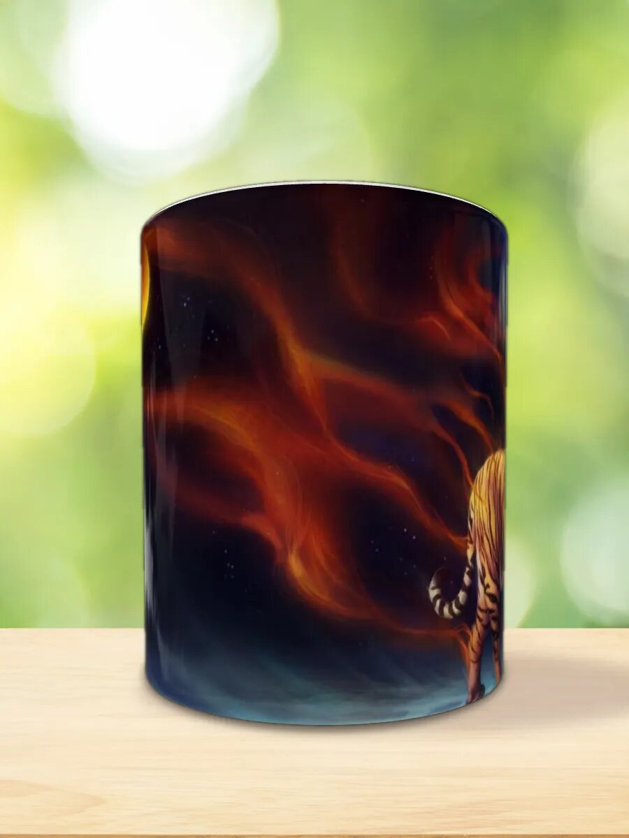 Кружка Огненный тигр