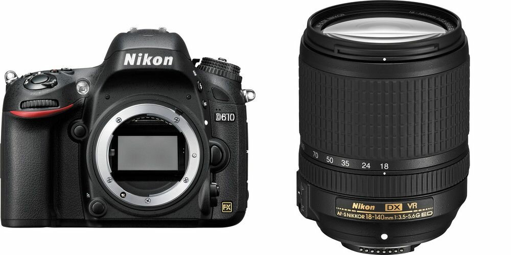 Фотоаппарат Nikon D610 kit 18-140mm