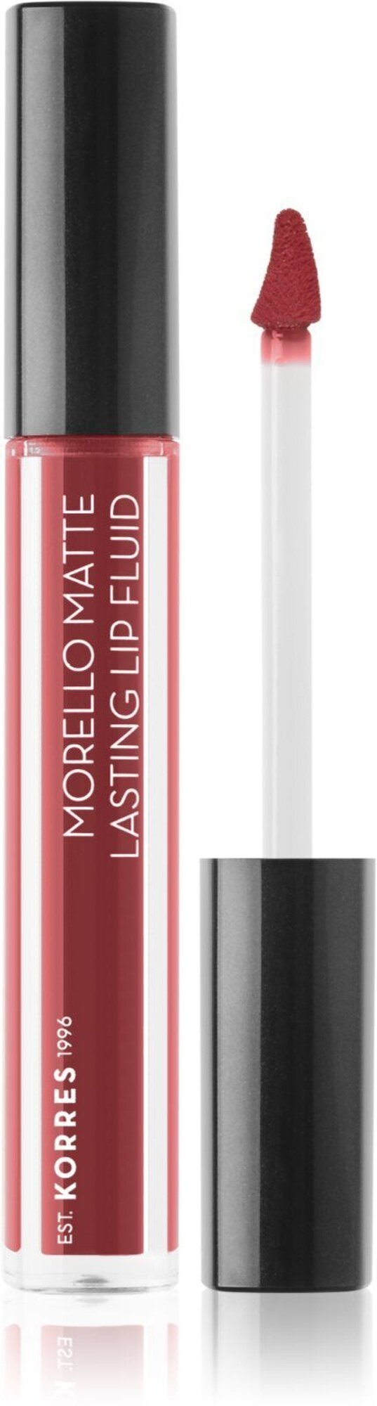 Легкая матовая жидкая помада Korres Morello Matte оттенок 59 Brick Red 3.4 ml