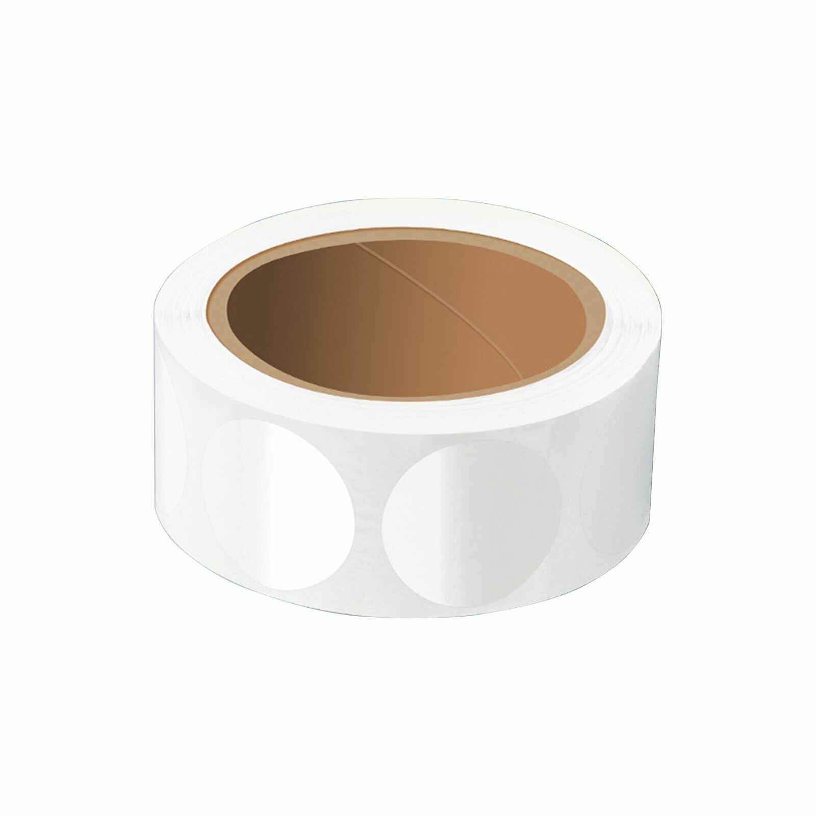 Прозрачные клейкие ПВХ этикетки для конвертов и упаковки