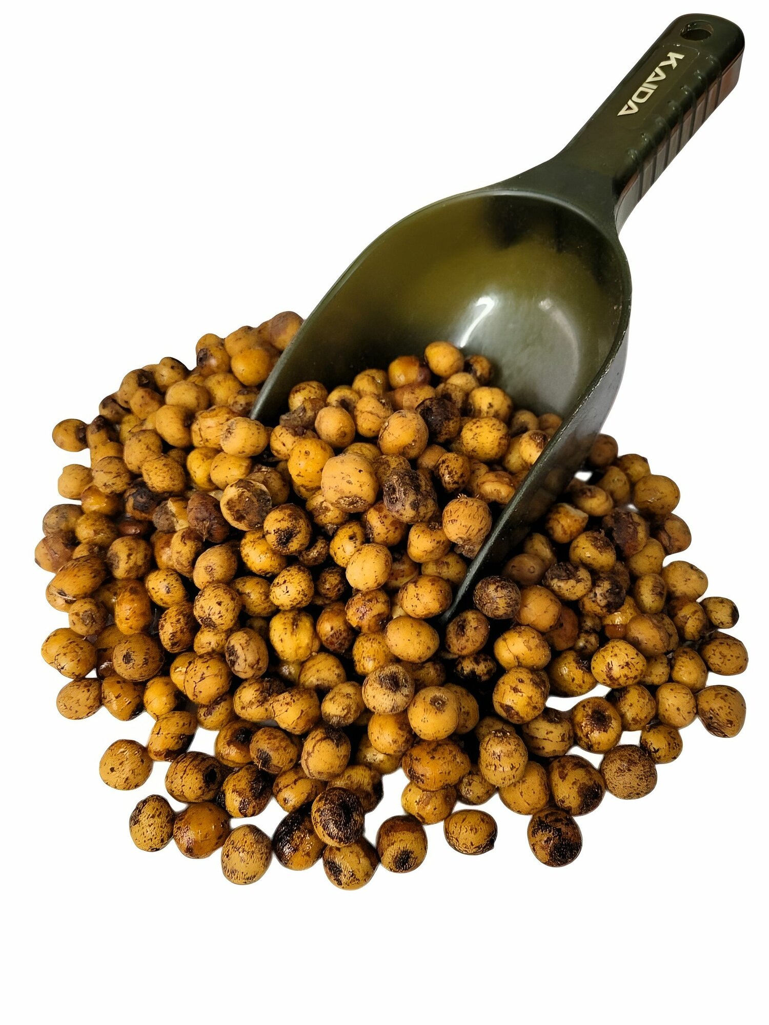 Тигровый орех целый, отборный, крупный 12 - 16 мм вареный в вакууме 500г для ловли карпа, амура.