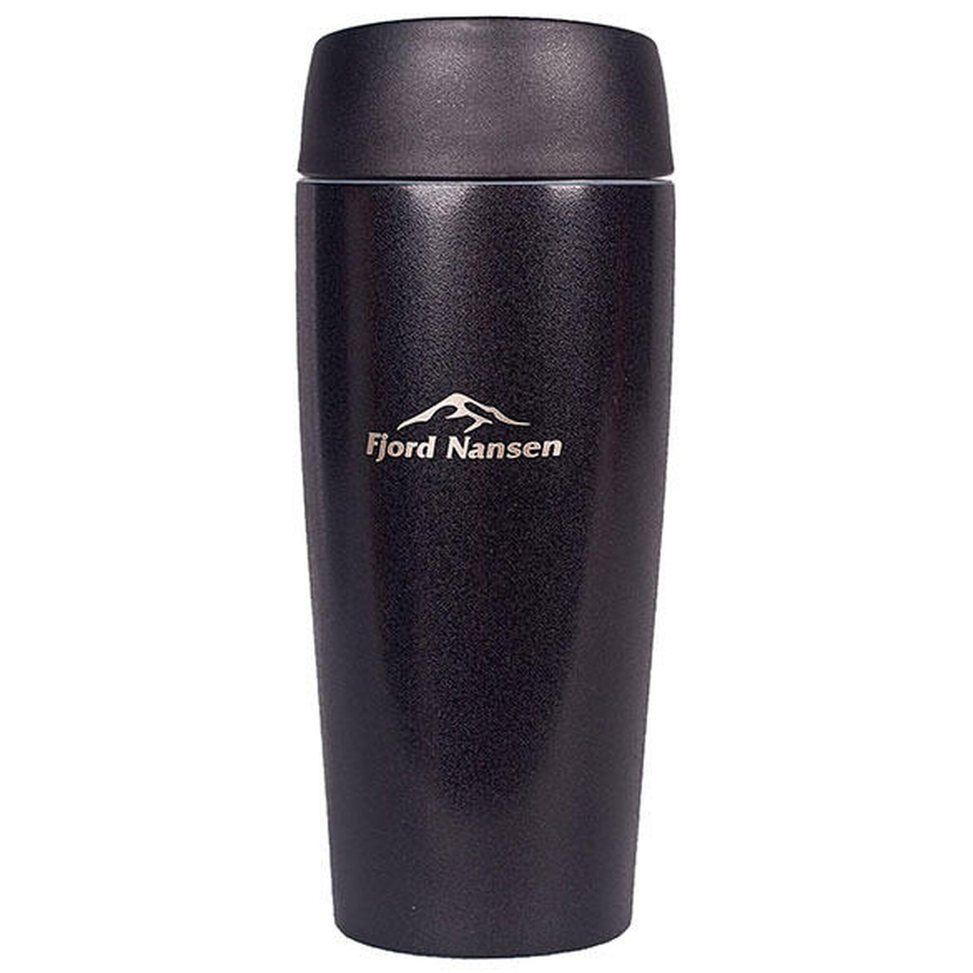 Decathlon Термокружка Fjord Nansen Lando 0,4 л, из нержавеющей стали, с герметичной крышкой, черная