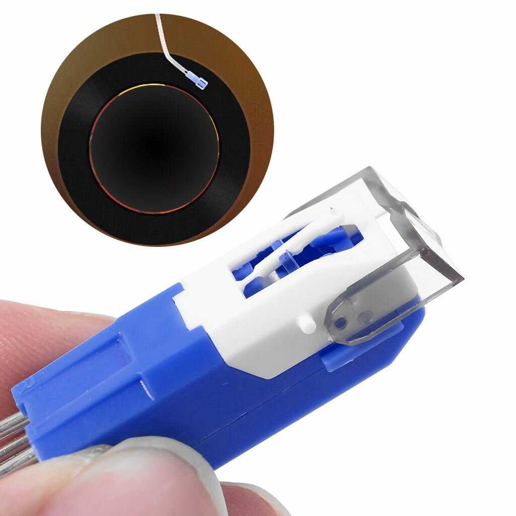 Конический сапфировый проигрыватель, стилус, игла, аксессуар для винилового плеера LP, фонографа, граммофонной пластинки