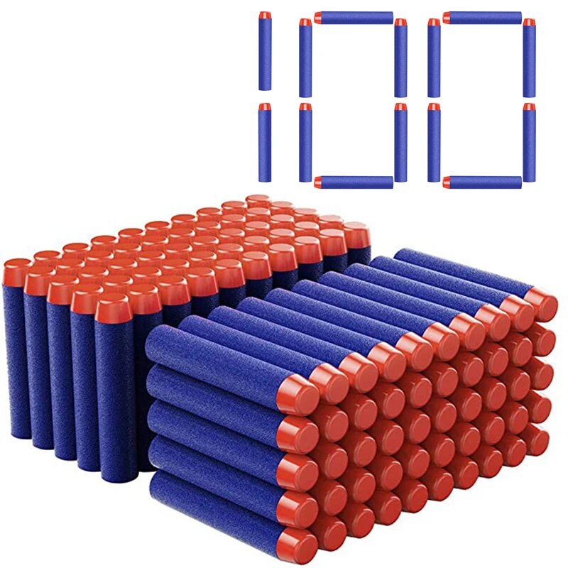 FRENSIT синие пули для Nerf 7.2см 100PCS