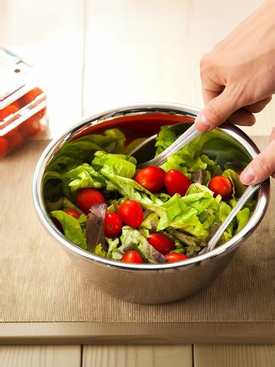 Таз пищевой, Нержавеющая сталь, 10 л