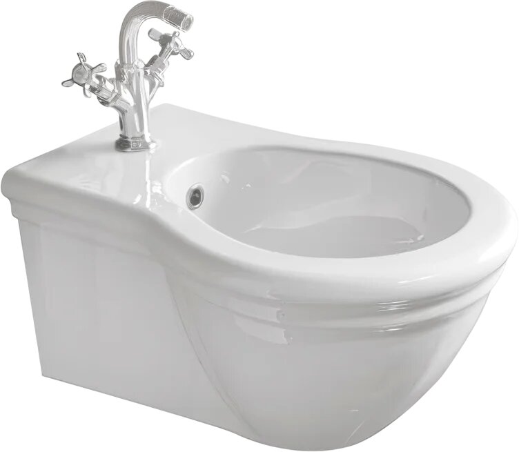 Биде подвесное Globo Paestum PAS10. BI*1 глянцевое белое