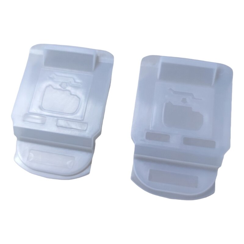 2шт Защитный Чехол Водостойкий Пылезащитный Чехол Для Литиевых Батарей 14,4 В И 18 В Защитный Чехол Держатель Батареи