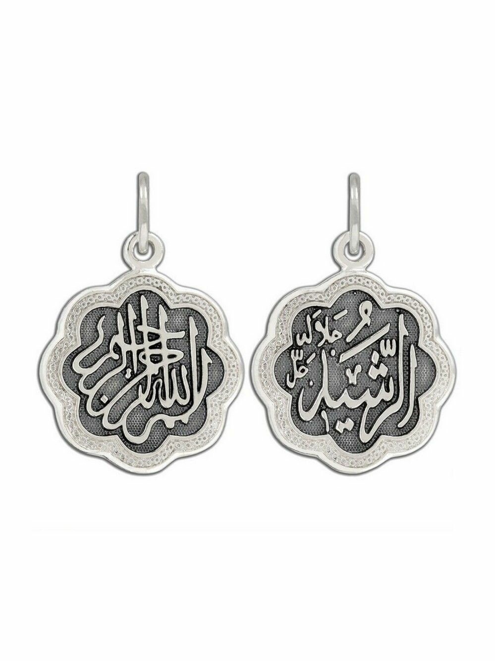 Подвеска, серебро, 925 проба, чернение