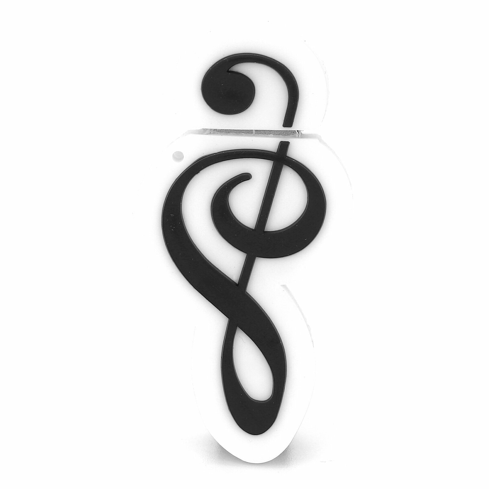 Флешка USB мультяшный дизайн белый с надписью 16 ГБ