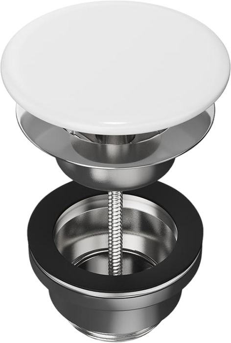 Донный клапан для раковины KERAMA MARAZZI Plaza DRR.1/WHT