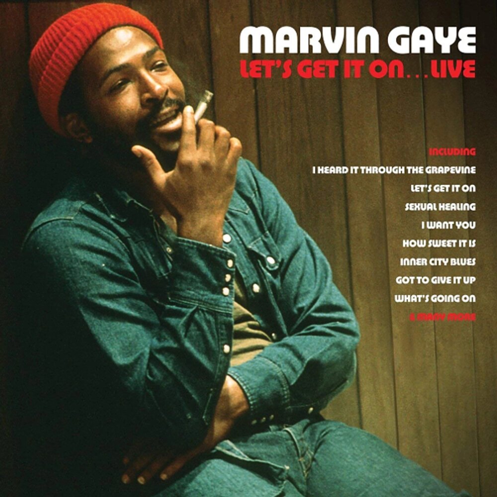 Виниловая пластинка Marvin Gaye - Let's Get It On. Live (2LP 12") (Red Vinyl)