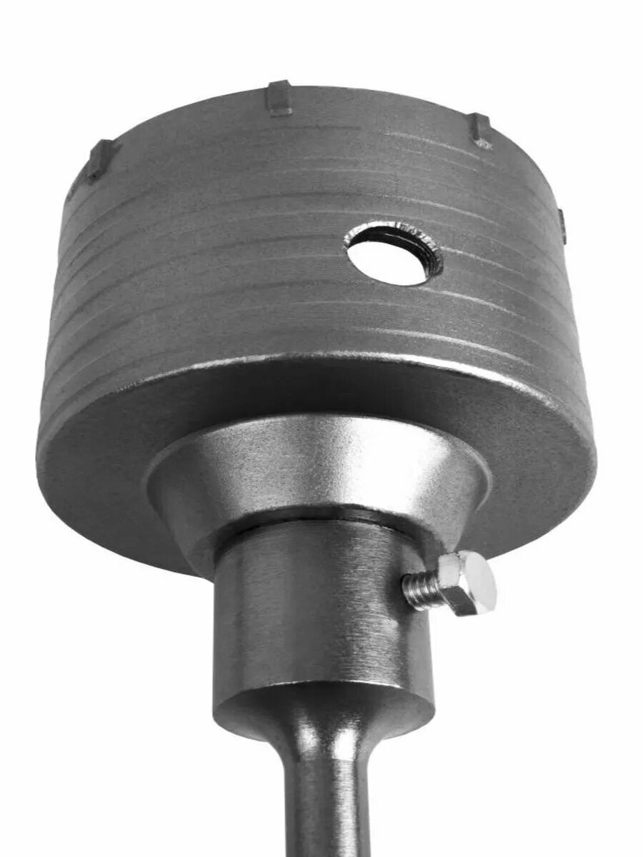 Коронка твердосплавная SDS- Plus ударная 75 мм (1шт.) клип