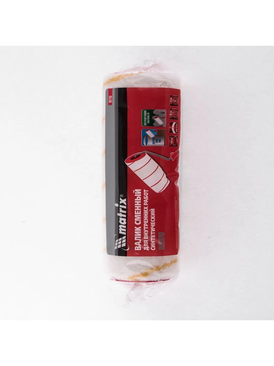 Валик сменный для внутренних работ синтетиче, MATRIX, 80750